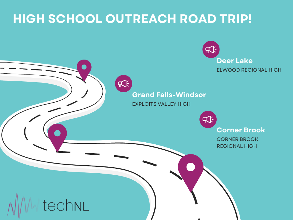 Susan's High School Outreach Road Trip - techNL