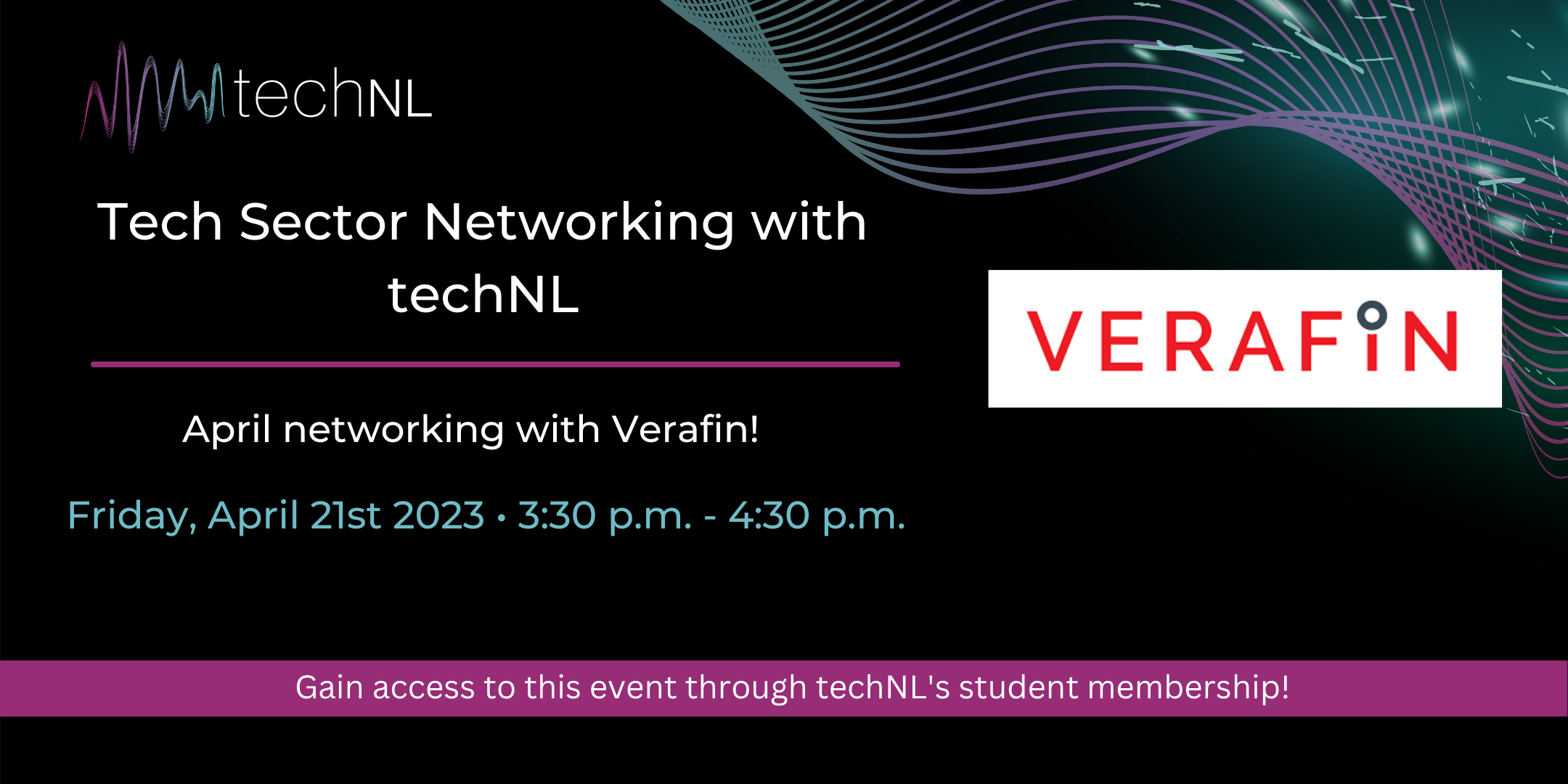 Tech Sector Networking with techNL: April Networking with Verafin ...